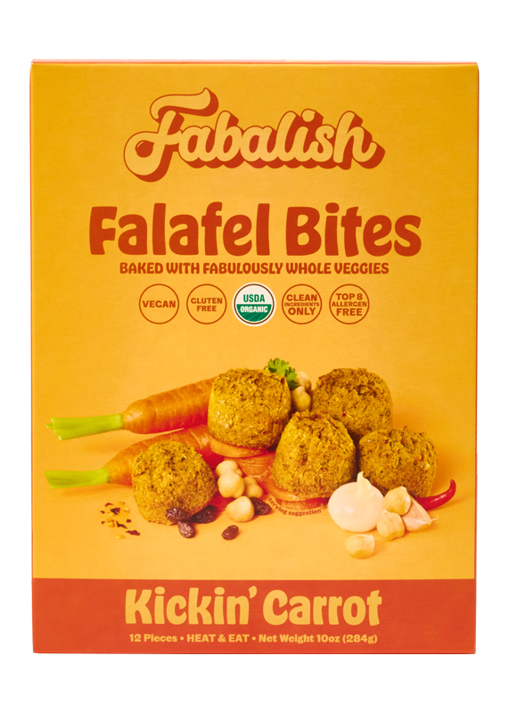 Kickin' Carrot Baked Falafel | Organic, Gluten-Free, Plant-Based – Fabalish