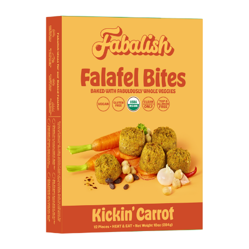 Kickin' Carrot Baked Falafel | Organic, Gluten-Free, Plant-Based – Fabalish